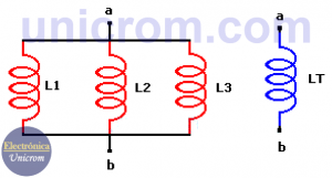 Bobinas o inductores en serie y en paralelo - Electrónica Unicrom