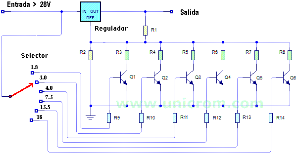 LM317 - Regulador de voltaje variable - Electrónica Unicrom